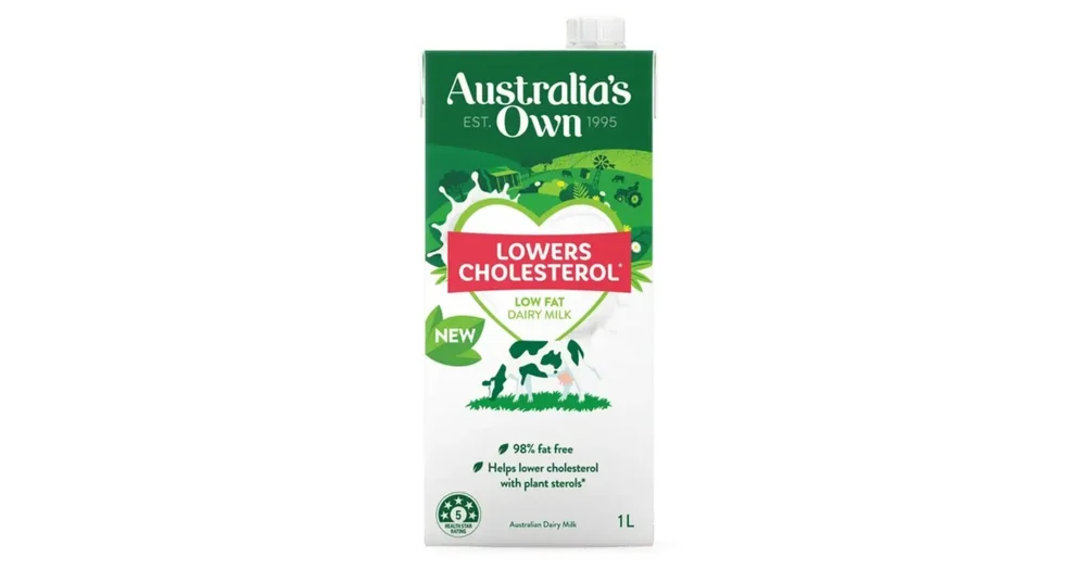 Australia's Own Lowers Cholesterol Dairy Milk reviews | ProductReview ...