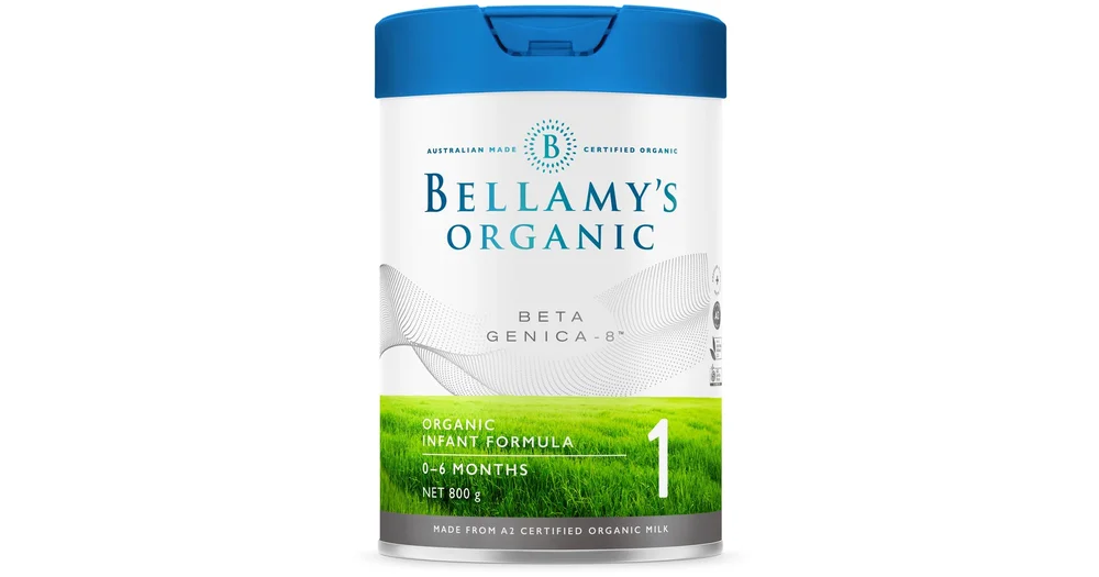 Bellamy's Organic Beta Genica-8 Step 1 Infant Formula | ProductReview ...