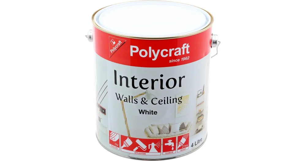 Polycraft Interior Paint (White) reviews | ProductReview.com.au