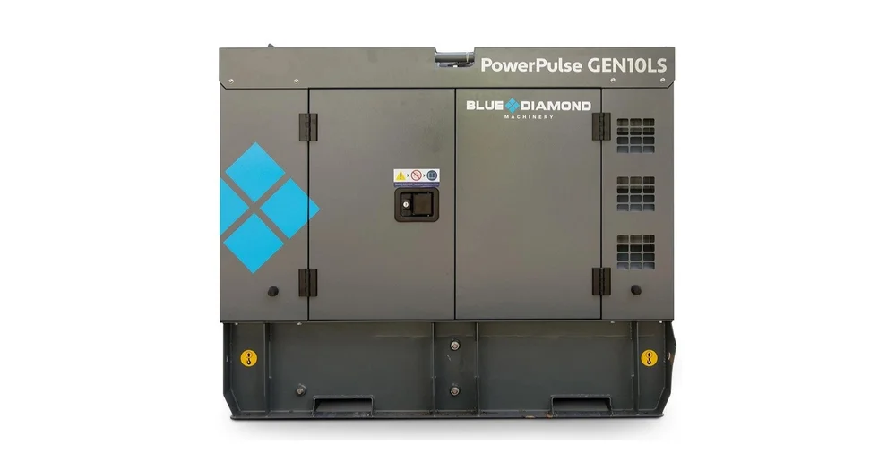 Blue Diamond Machinery PowerPulse GEN10LS 10 KVA Diesel Generator 240V ...