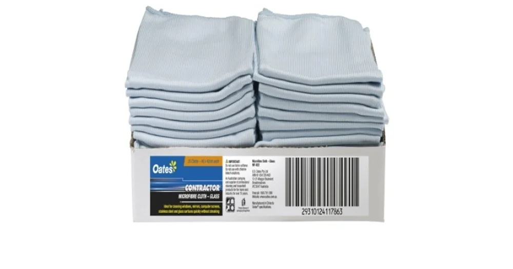Oates Contractor Microfibre Glass Cloths MF-022 reviews | ProductReview ...
