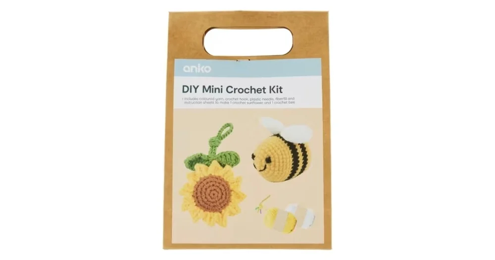 Kmart Anko DIY Mini Crochet Kit reviews | ProductReview.com.au