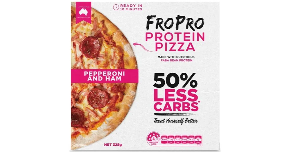FroPro Protein Pizza Pepperoni & Ham reviews | ProductReview.com.au