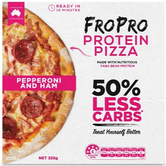 FroPro Protein Pizza Pepperoni & Ham reviews | ProductReview.com.au