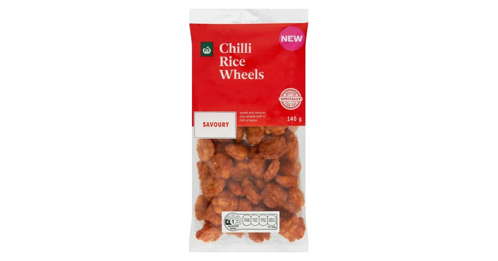 Woolworths Chilli Rice Wheels reviews | ProductReview.com.au