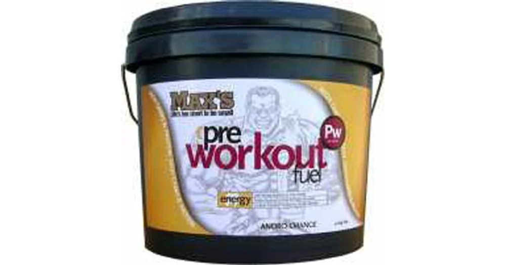 Max's Energy Pre Workout Fuel reviews | ProductReview.com.au
