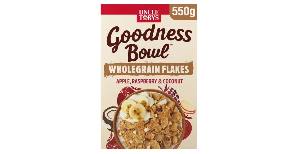 Uncle Tobys Goodness Bowl Wholegrain Flakes reviews | ProductReview.com.au