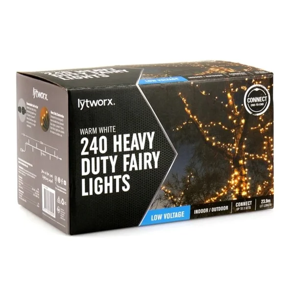Lytworx 240 LED Fairy Lights reviews | ProductReview.com.au