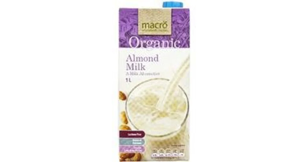 Macro Organic Flavoured Milk Almond | ProductReview.com.au