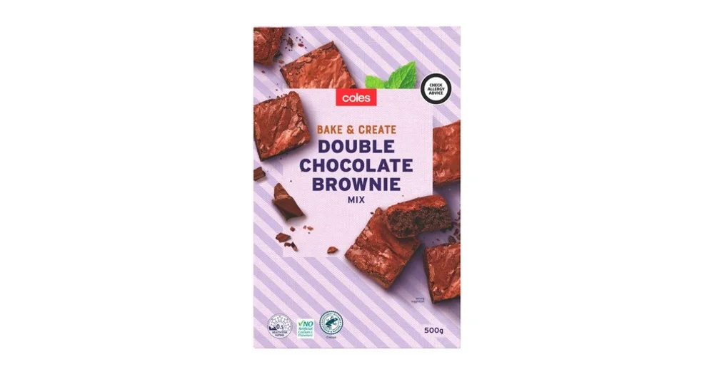 Coles Bake & Create Double Chocolate Brownie Mix reviews ...
