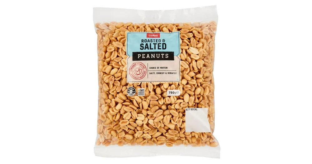 Coles Roasted & Salted Peanuts reviews | ProductReview.com.au