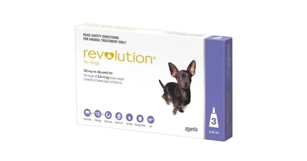 Zoetis Revolution for Dogs Purple (Extra Small Dog) | ProductReview.com.au