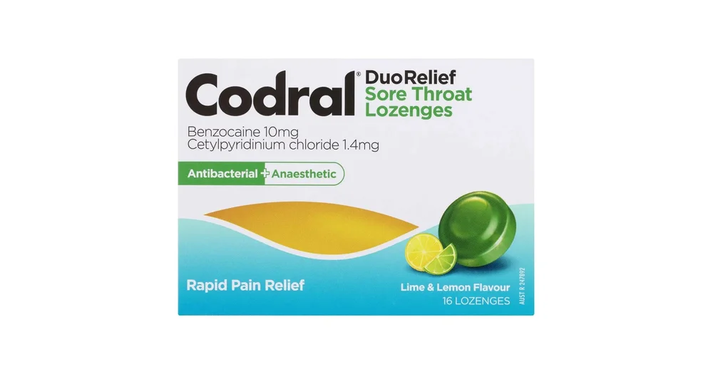 Codral DuoRelief Sore Throat Lozenges reviews | ProductReview.com.au