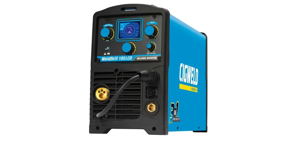 Cigweld WeldSkill 185LCD with TIG Torch | ProductReview.com.au