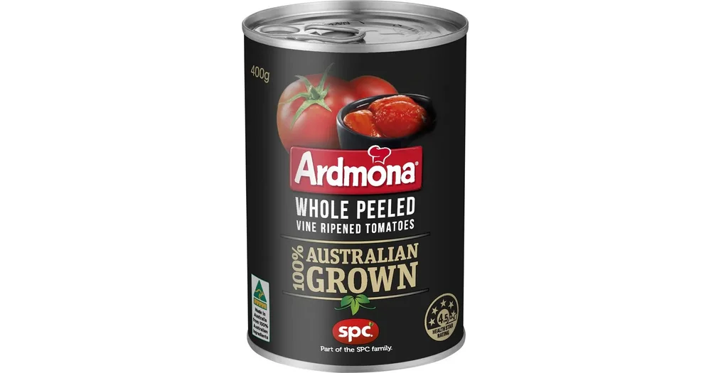 Ardmona Whole Peeled Vine Ripened Tomatoes reviews | ProductReview.com.au