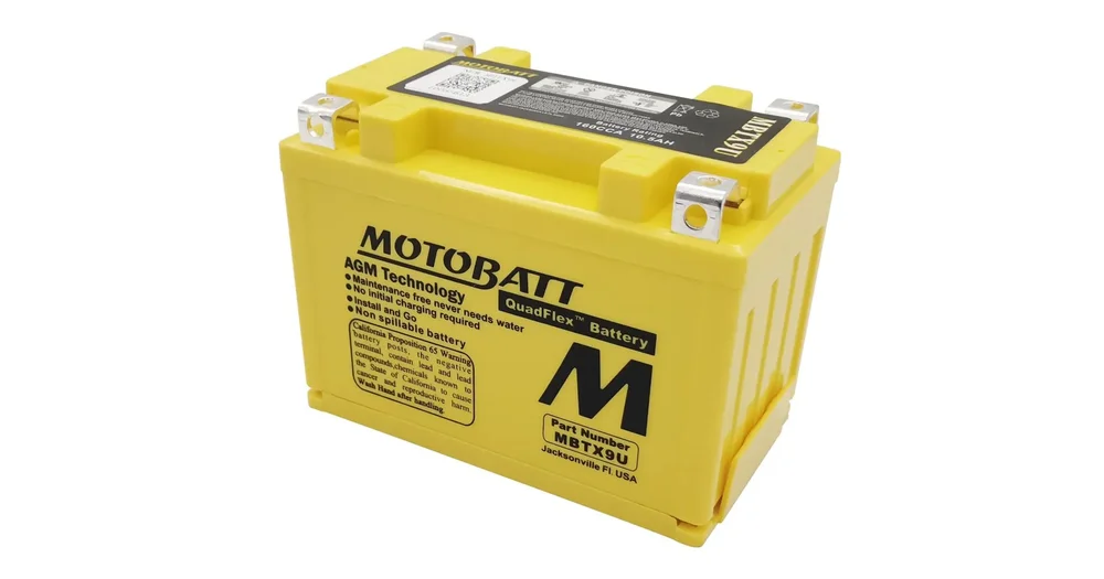 Motobatt 12V Battery MBTX9U reviews | ProductReview.com.au