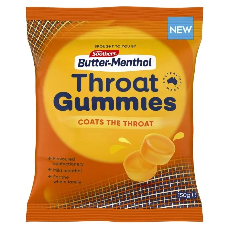 Butter-Menthol Throat Gummies reviews | ProductReview.com.au