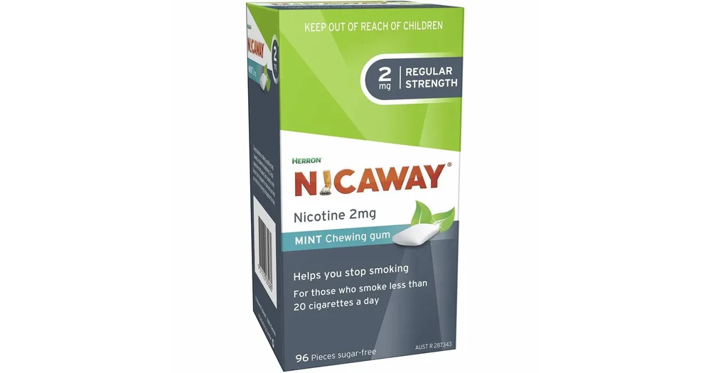 Nicaway Mint Chewing Gum | ProductReview.com.au