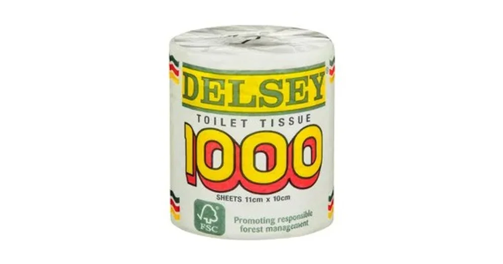 Delsey Toilet Tissue 1000 Sheets | ProductReview.com.au