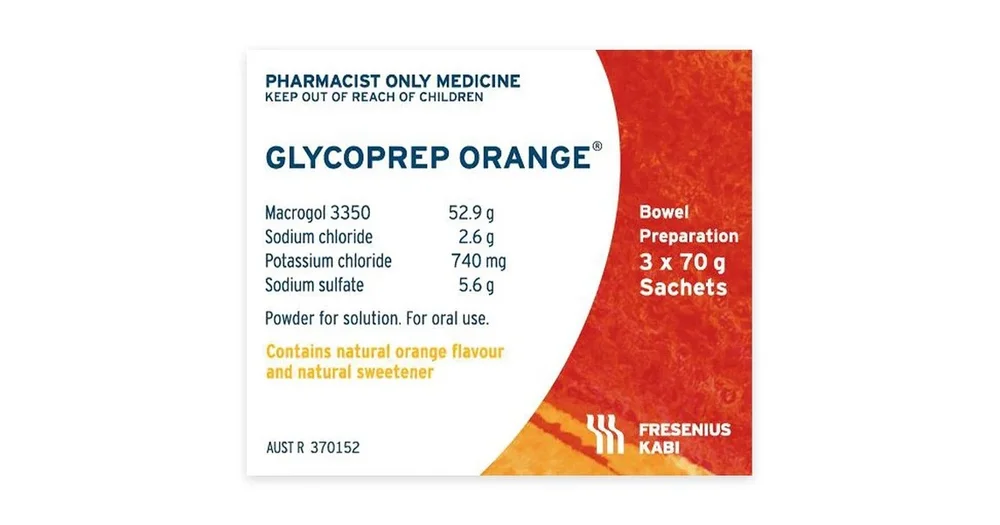 Fresenius Kabi Glycoprep Orange reviews | ProductReview.com.au