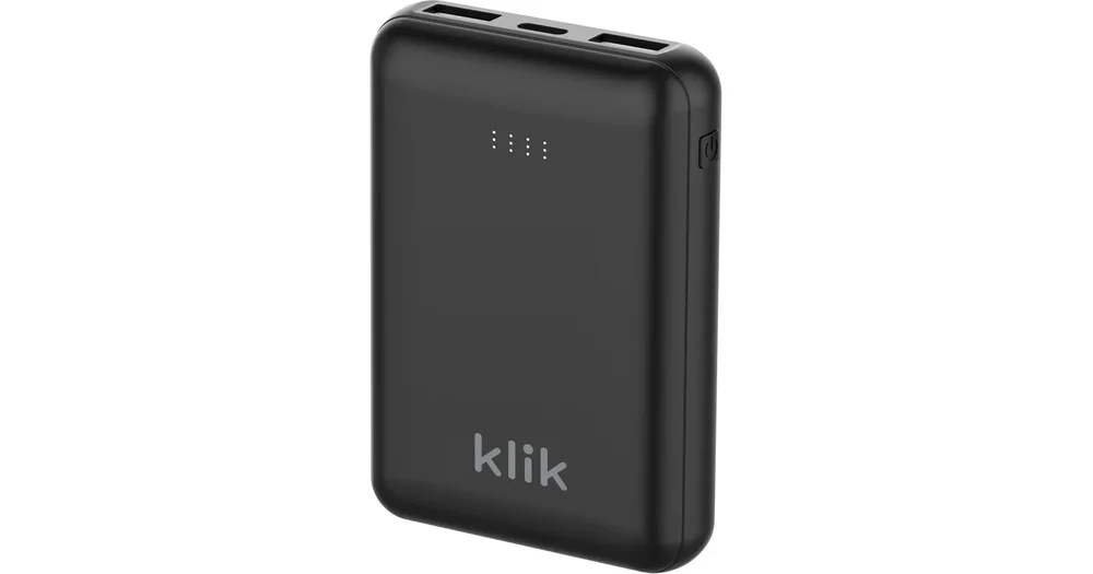 Comsol Klik Dual Port Power Bank Charger KPB100BK | ProductReview.com.au