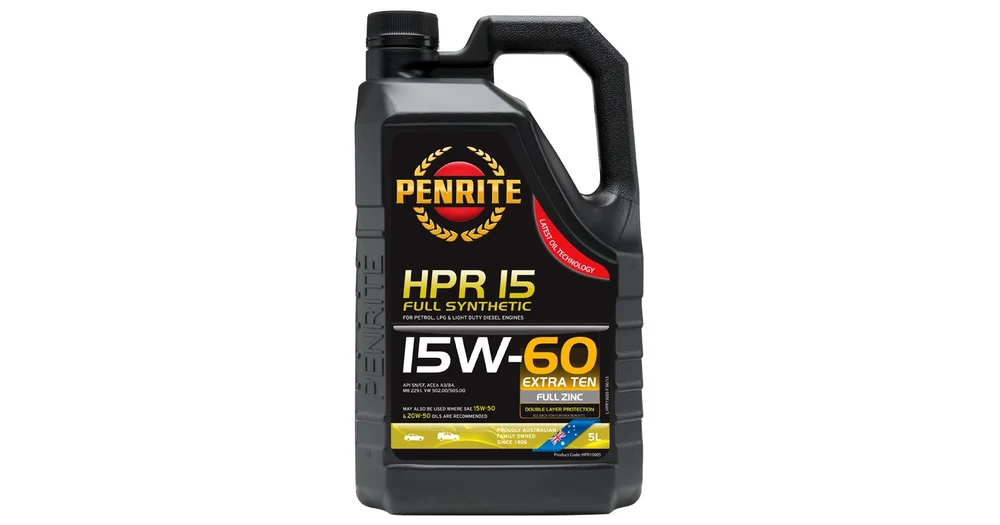 Penrite Oil HPR 10 10W-50 (Full Synthetic) reviews | ProductReview.com.au