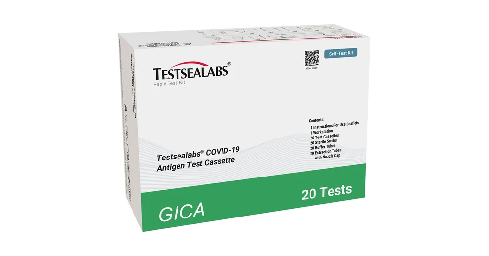 Test Sea Labs COVID-19 Antigen Test Cassette | ProductReview.com.au