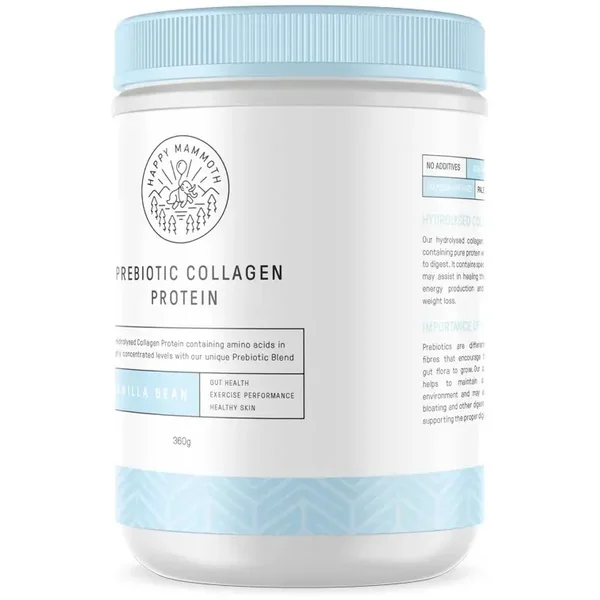 Happy Mammoth Prebiotic Collagen Protein reviews | ProductReview.com.au
