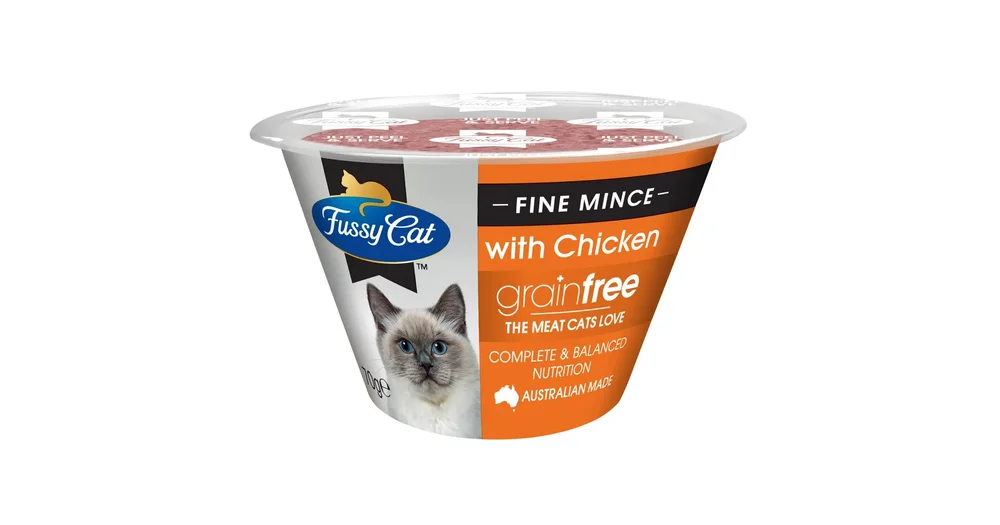 Fussy Cat Chilled Cat Food Fine Mince with Chicken reviews ...