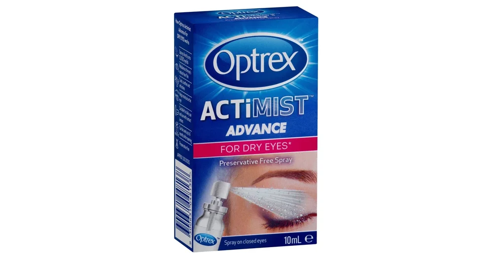 Optrex ActiMist Advance for Dry Eyes reviews | ProductReview.com.au