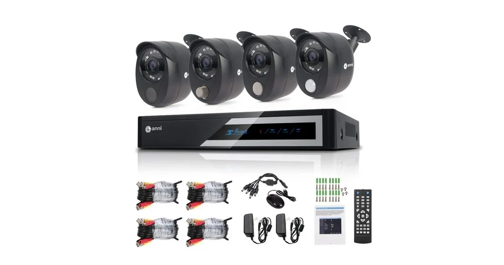 Anni 4CH Home Security Camera System reviews | ProductReview.com.au