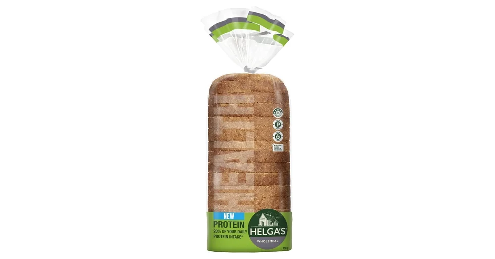 Helga's Health Protein Wholemeal Bread 750g reviews | ProductReview.com.au