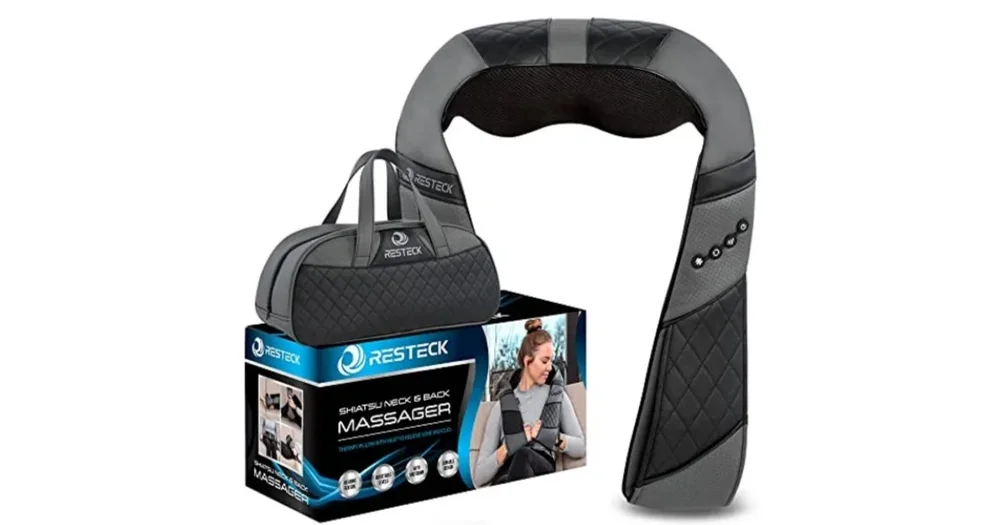Resteck Shiatsu Kneading Shoulder & Neck Massager reviews ...