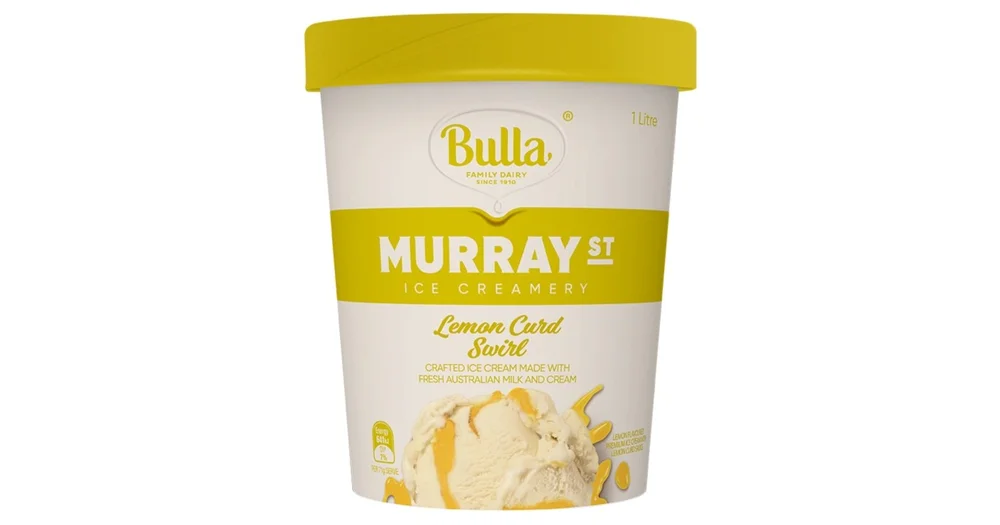 Bulla Murray Street Ice Creamery Lemon Curd Swirl reviews ...