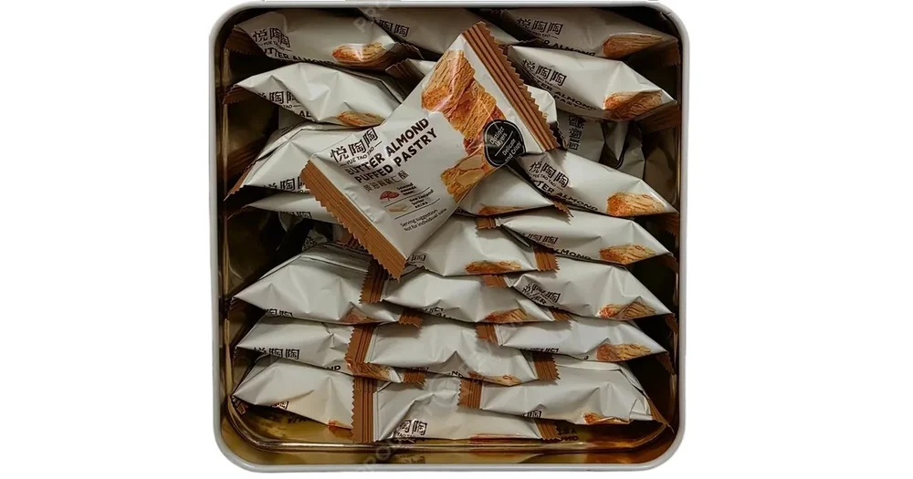 Yue Tao Tao Butter Almond Puffed Pastry reviews | ProductReview.com.au