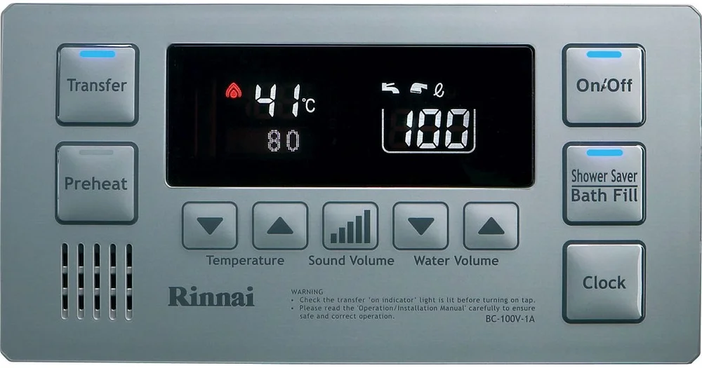 Rinnai Water Controller reviews | ProductReview.com.au