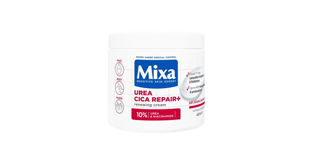 Mixa Urea Cica Repair+ Renewing Cream reviews | ProductReview.com.au