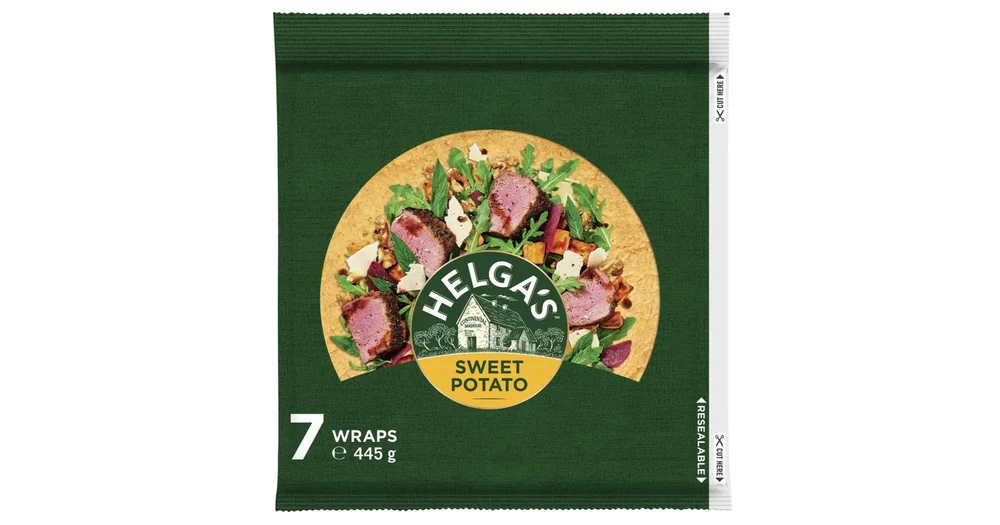 Helga's Sweet Potato Wraps reviews | ProductReview.com.au