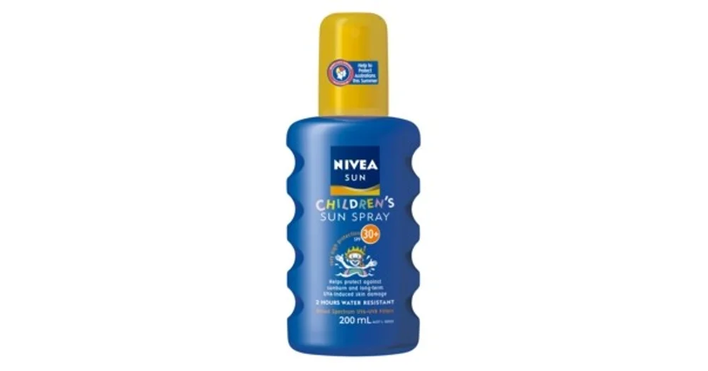 Nivea Sun Children's Coloured Sun Spray reviews | ProductReview.com.au