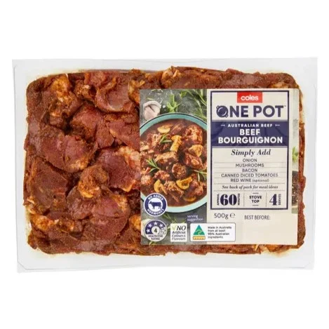 Coles One Pot Beef Bourguignon reviews | ProductReview.com.au