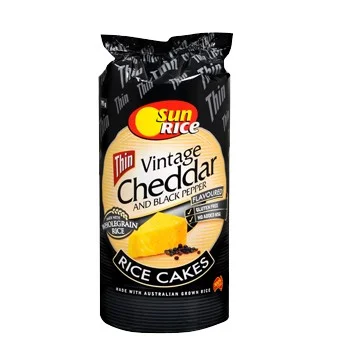 SunRice Thin Flavoured Rice Cakes reviews | ProductReview.com.au