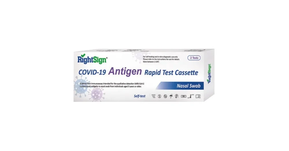 RightSign COVID-19 Antigen Rapid Test Cassette reviews | ProductReview ...