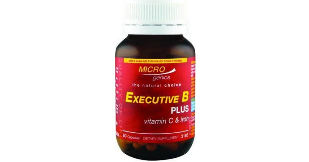 MICROgenics Executive B Plus Vitamin C and Iron reviews | ProductReview ...