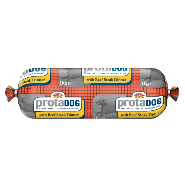 V.I.P Petfoods Dog Food Prota Dog Roll with Beef Steak Dinner reviews ...