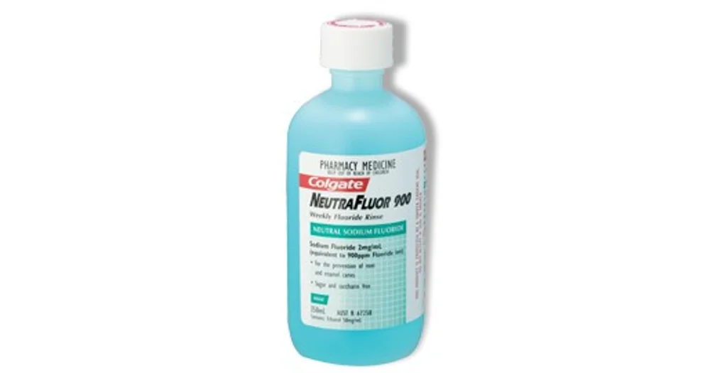 Colgate Neutrafluor 900 Weekly Fluoride Rinse | ProductReview.com.au