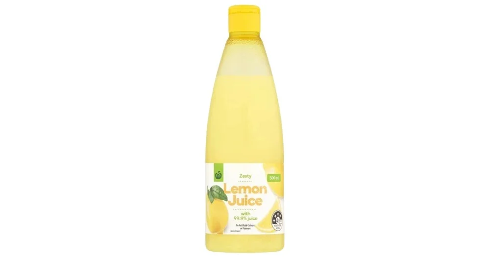 Woolworths Zesty Lemon Juice reviews | ProductReview.com.au