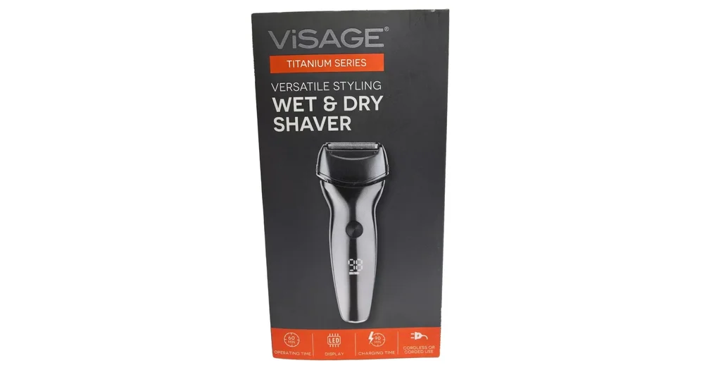 ALDI Visage Titanium Series Wet & Dry Shaver reviews | ProductReview.com.au
