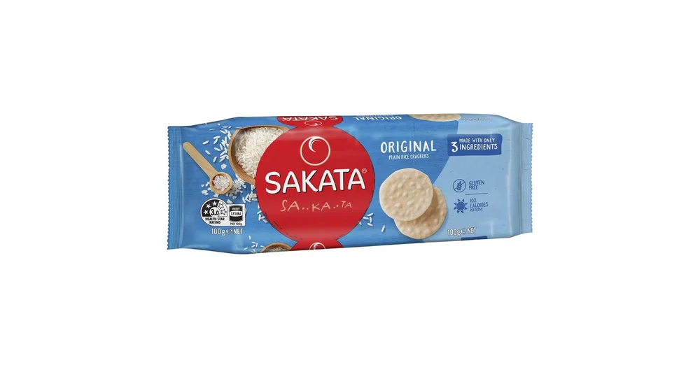 Sakata Original Plain Rice Crackers reviews | ProductReview.com.au