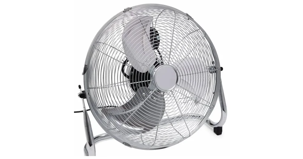 Kmart Anko 40cm High Velocity Chrome Metal Fan reviews | ProductReview ...