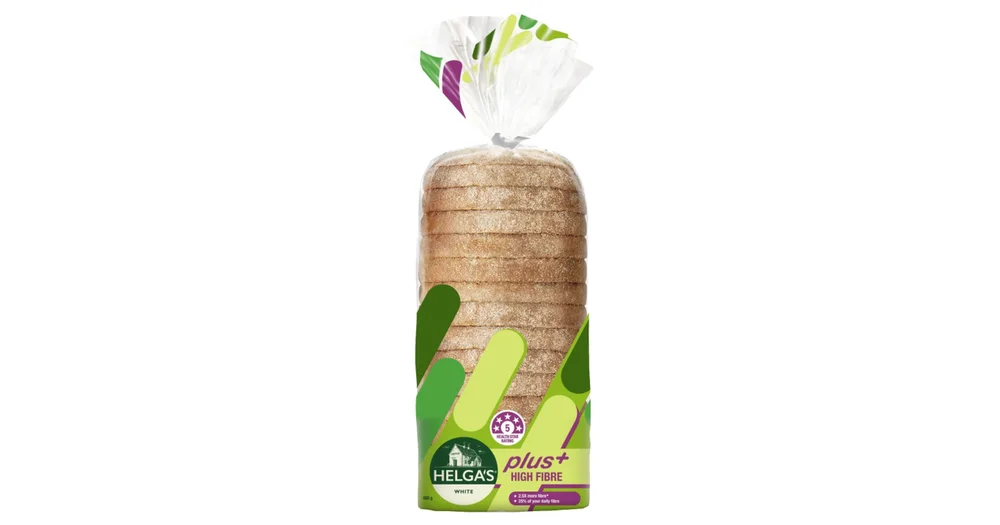 Helga's Plus+ High Fibre White Loaf reviews | ProductReview.com.au